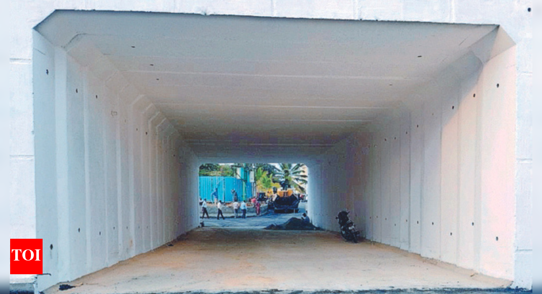 'Push box' underpass, completed in 58 days, to cut travel time on ORR ...