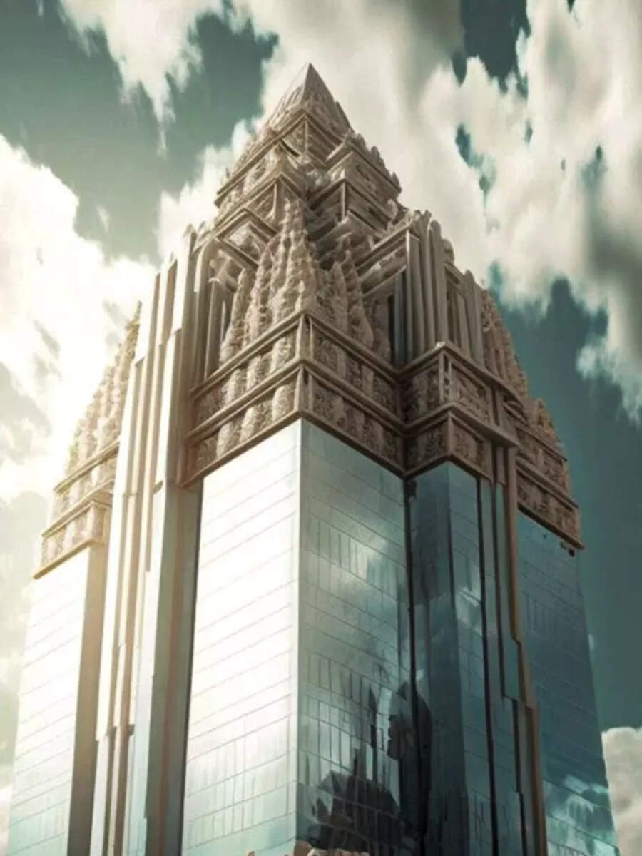 AI-generated images offer glimpse into majestic future temples of India ...