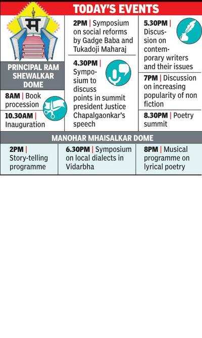 Best of literateurs converge for Marathi Sahitya Sammelan | Nagpur News ...