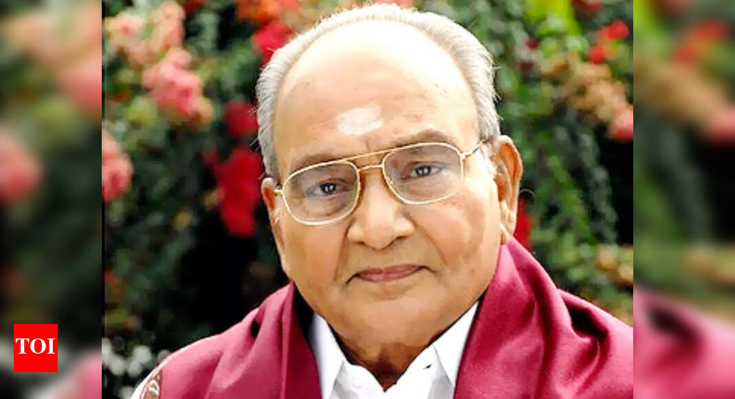 Legendary director K Viswanath passes away | Tamil Movie News - Times ...