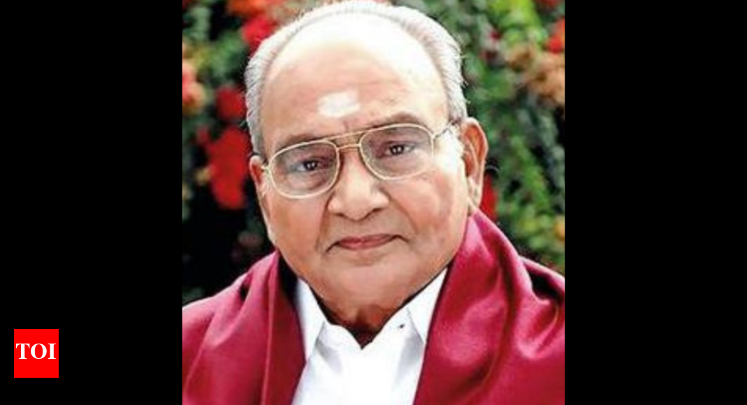 Celebrated Telugu director K Viswanath passes away | Hyderabad News ...