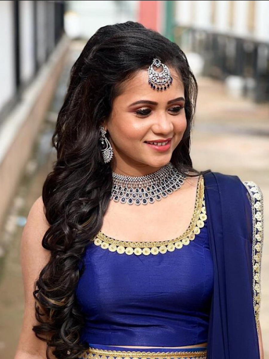 In pics: Manimegalai's stunning ethnic looks | Times of India