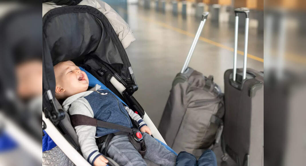 We recommend travel but not like this! Parents leave ticketless baby at ...