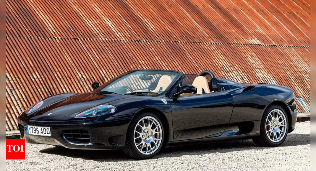 David Beckham s lucky Ferrari Up For Sale Estimated To Fetch Double