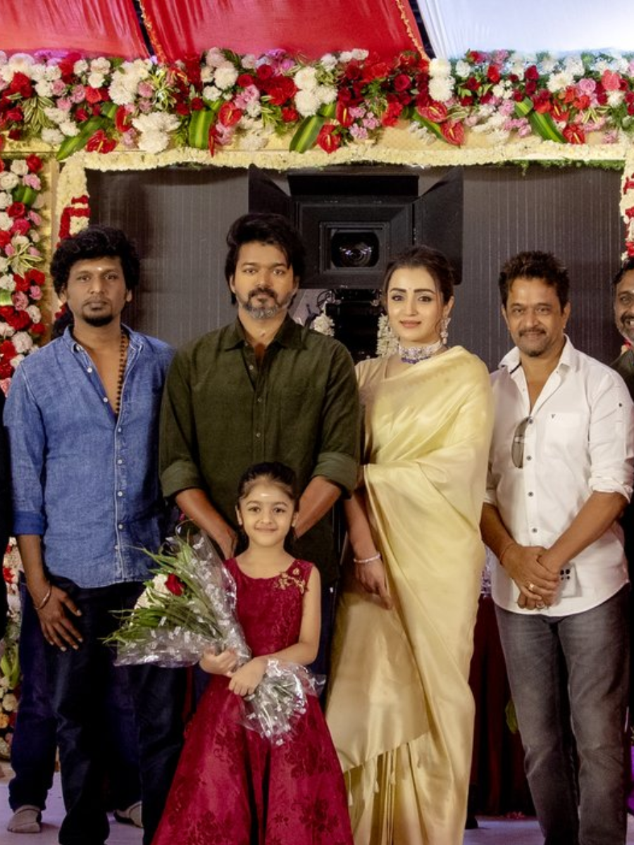 In Pics: Stills from 'Thalapathy 67' - 'Leo' pooja ceremony | Times of ...