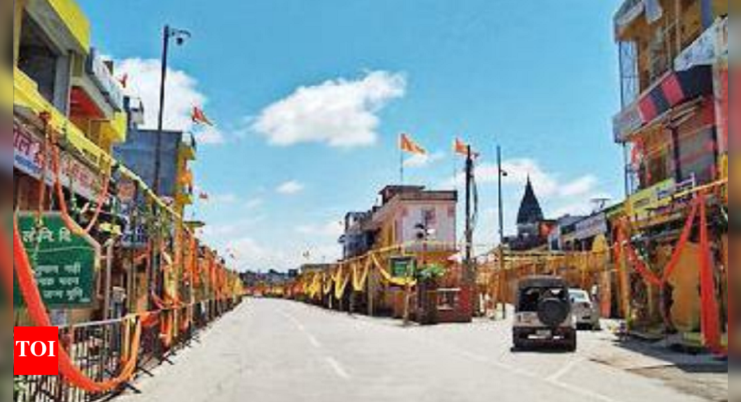 Ayodhya facelift: Rs 20 crore grant to sync facades of buildings with ...