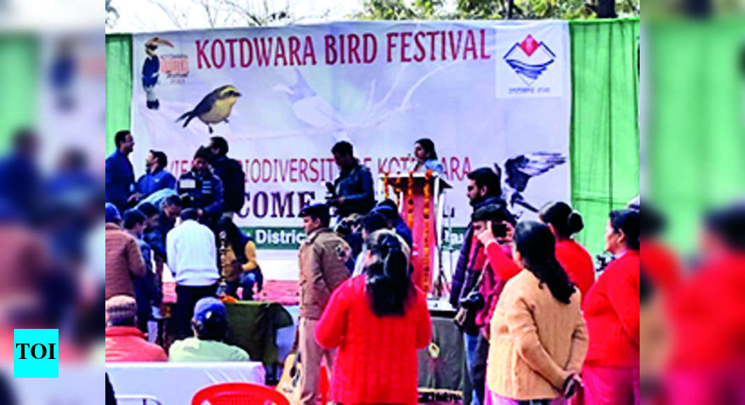 Kotdwar: Kotdwar Bird Fest Begins, Draws Avian Enthusiasts | Dehradun News - Times of India