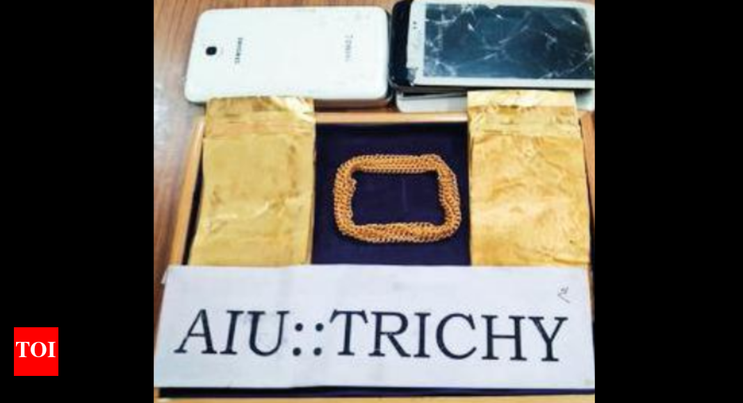 Customs: Smuggled Gold Seized From Air Passenger | Trichy News - Times ...