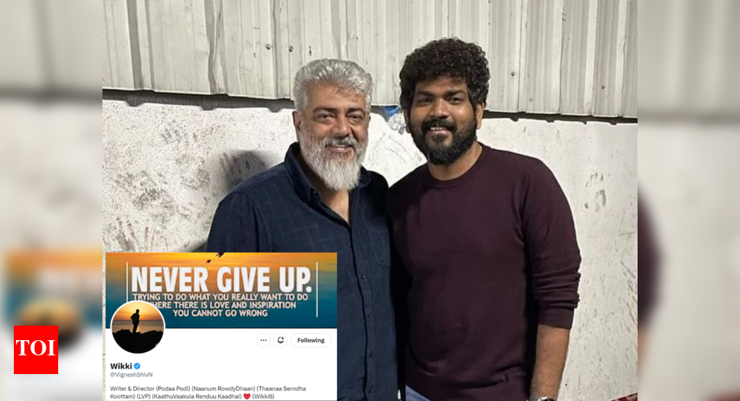 Vignesh Shivan removes 'AK 62' from his Twitter bio; adds 'Wikki 6 ...