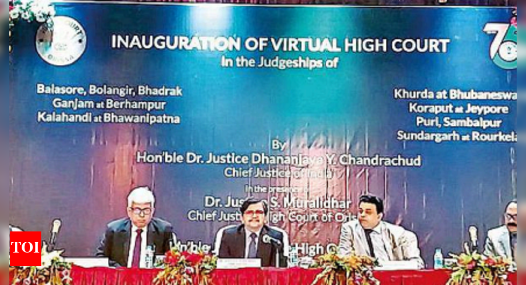 Chandrachud: Orissa a trailblazer: Chief Justice of India D Y ...