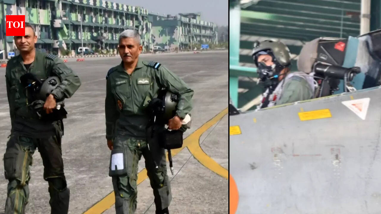 sp dharkar: IAF’s AOC-in-C EAC Air Marshal SP Dharkar visits Tezpur air ...