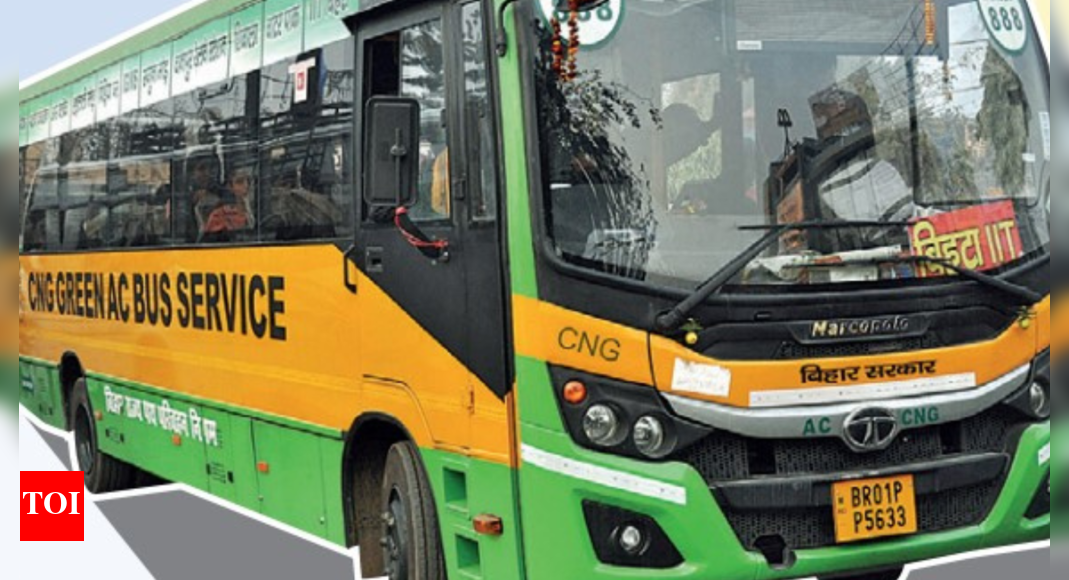 75 CNG buses launched in Patna | Patna News - Times of India