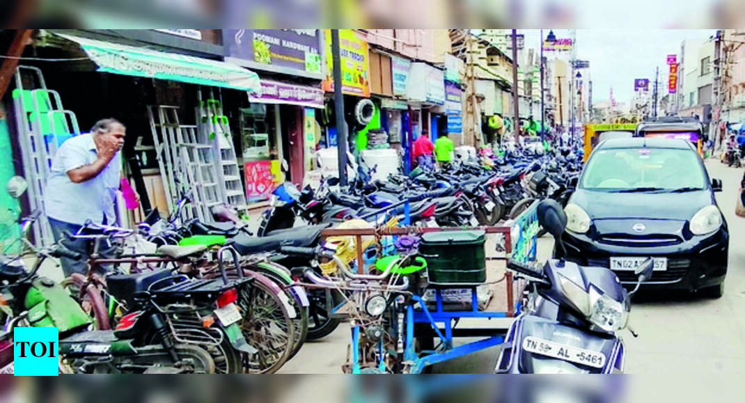 Madurai: Textile Traders Oppose Corpn’s Proposal For Paid Parking Zones | Madurai News - Times ...