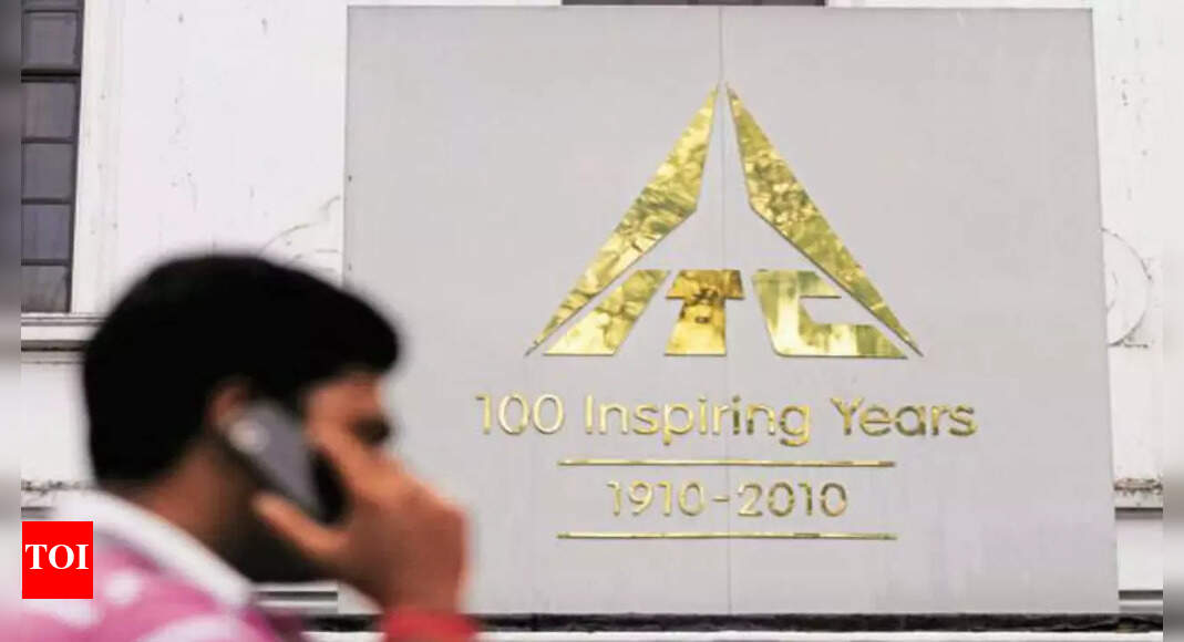 ITC shares rise over 1% after strong Q3 show - Times of India