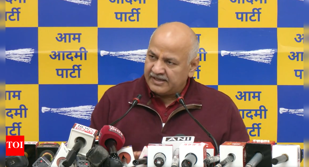 BJP has instructed its councillors to stall MCD mayoral polls, claims deputy CM Manish Sisodia ...