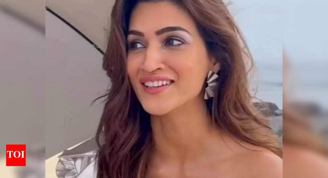 Kriti Sanon shares 'madness behind hotness' of 'Munda Sona Hoon Main' song from 'Shehzada ...