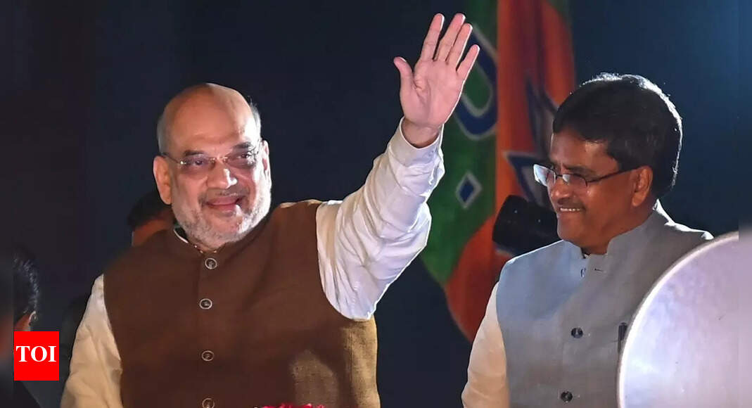 Congress: Congress gave you ‘andhkaar’, we’ve given ‘adhikaar’: Amit ...