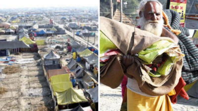 Mela: Mela Campus Wears A Deserted Look After Maghi Purnima Snan ...