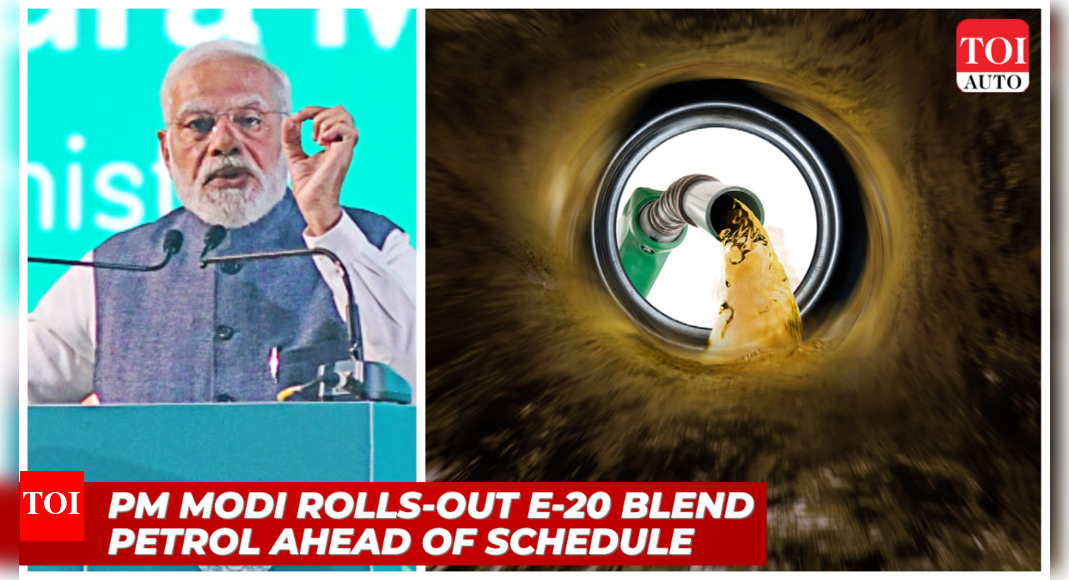 PM Narendra Modi rolls out 20% ethanol blended petrol in 11 states/UTs ...