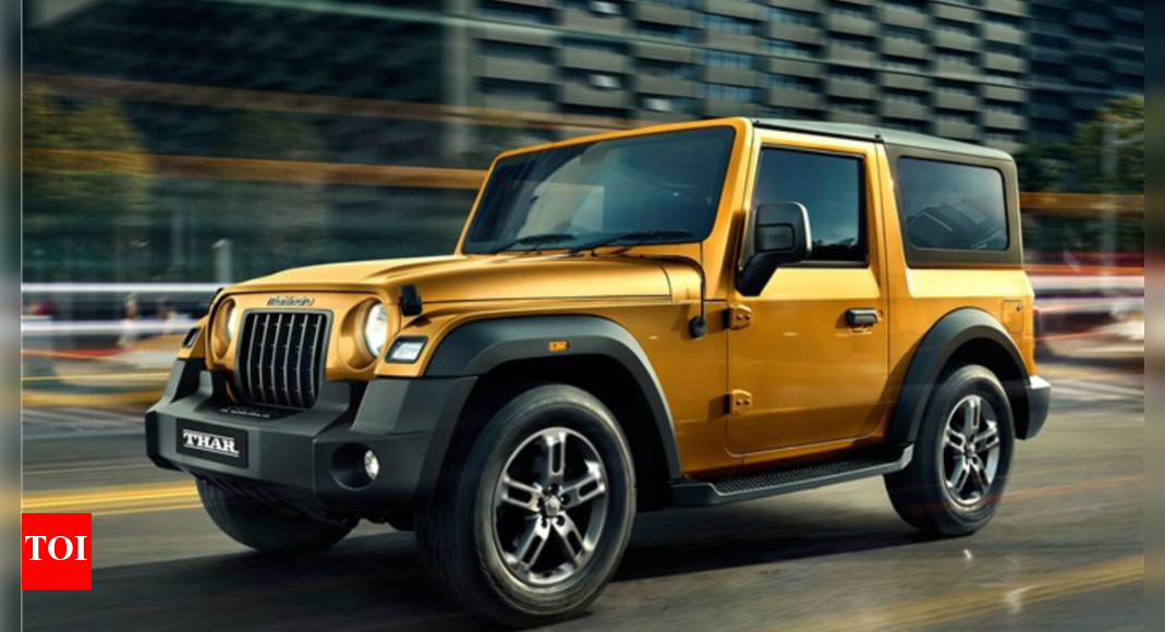 Thar: Mahindra Thar 2WD diesel waiting period extends up to 1.3 years ...