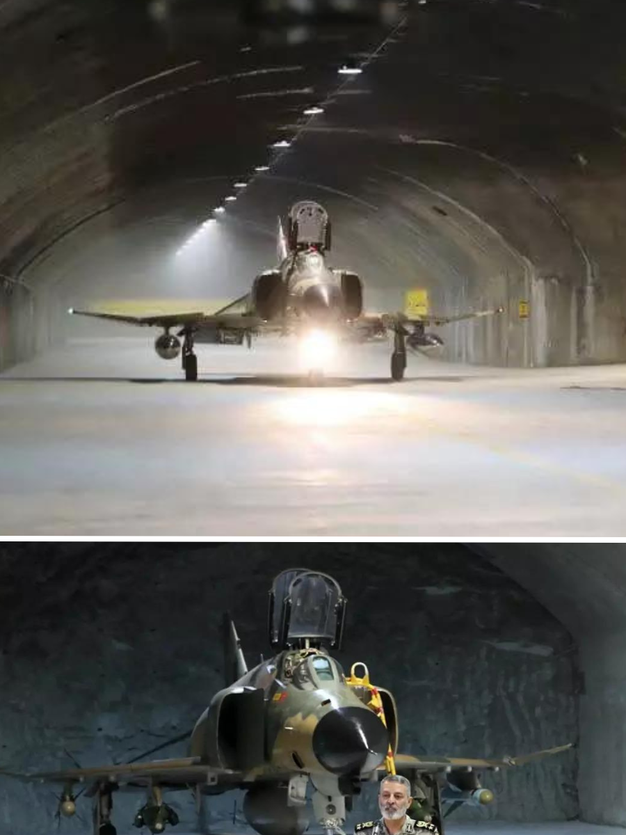 Iran reveals underground air force base | Times of India