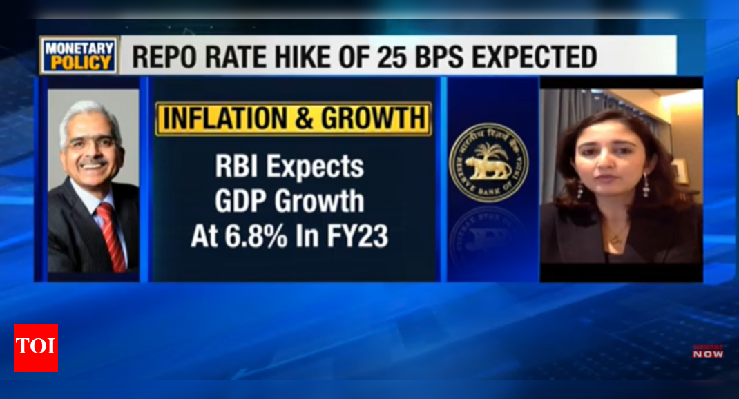 Rbi: Experts predict RBI repo rate hike cycle to end Wednesday - Times ...