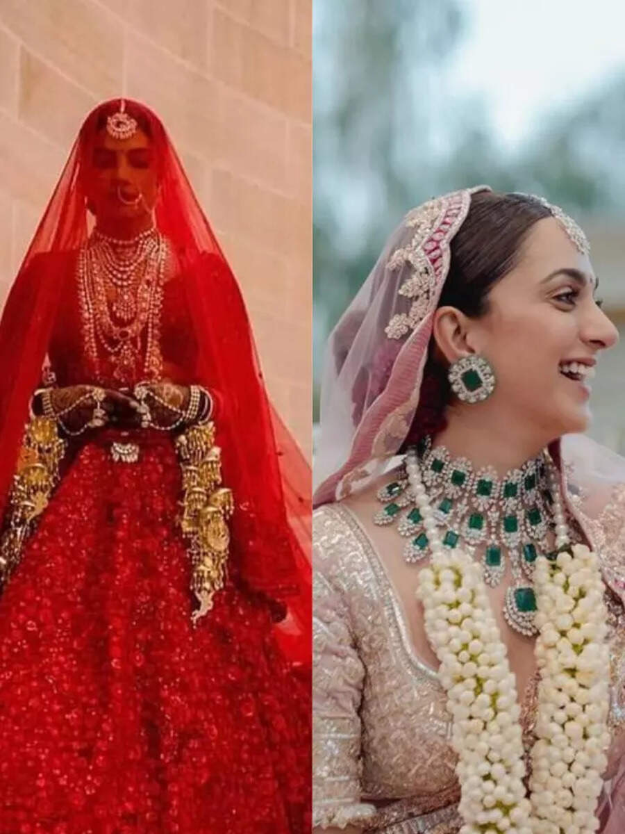 Pink vs Red! Bollywood Brides who wore Pinks vs those who rocked Red ...