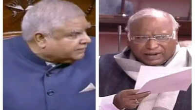 Rajya Sabha Speaker Jagdeep Dhankar pulls up LoP Mallikarjun Kharge for calling PM Modi 'Mauni ...