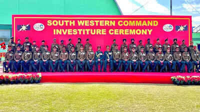 Investiture ceremony of South-Western Command held at Bathinda ...