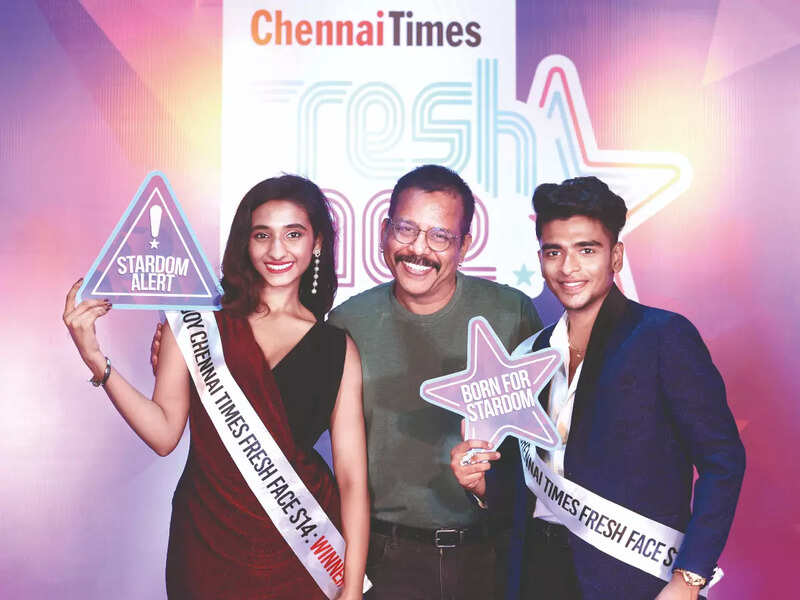 Varun Murali and Prishita Tiwary emerge winners at Fresh Face finale at Phoenix Marketcity in ...