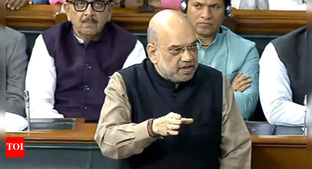 Amit Shah dig at Adhir Ranjan Choudhary says Can’t call elected member ...