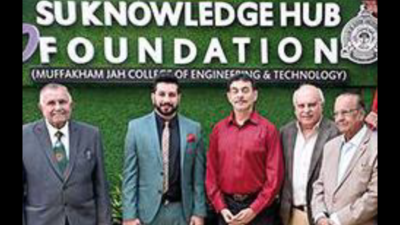 Mjcet: New incubation hub opened at MJCET in Hyderabad | Hyderabad News ...