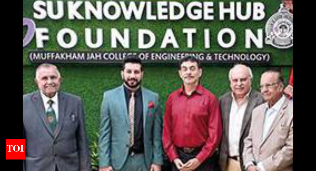 Mjcet: New incubation hub opened at MJCET in Hyderabad | Hyderabad News ...