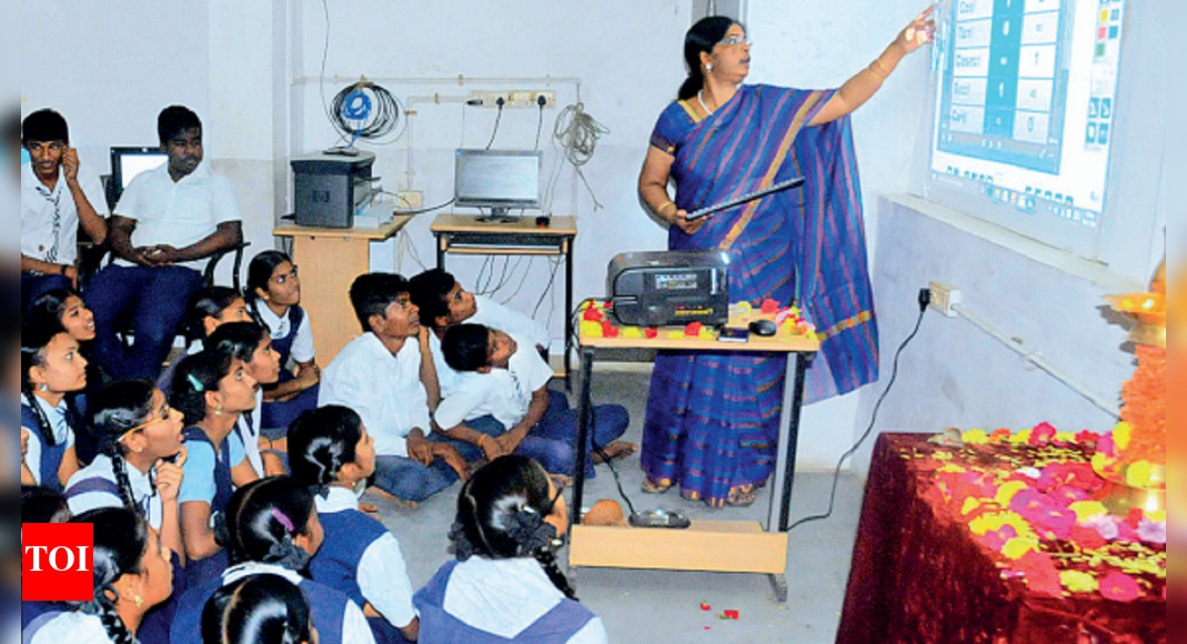 Govt Schools Across State To Have Digital Classrooms | Vijayawada News ...