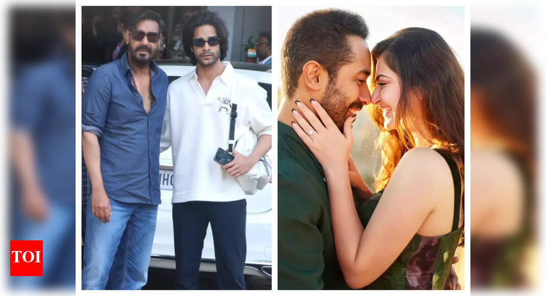 Ajay Devgn jets off to Goa with mother Veena and nephew Aman Devgan to ...