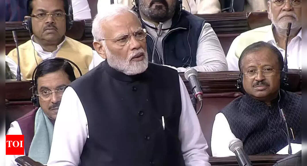 PM Modi in Rajya Sabha: Even together, opposition can’t get better of ...