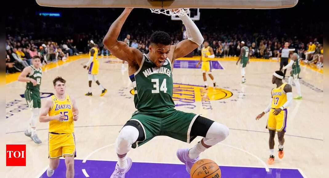 Nba: Milwaukee Bucks roll to win over LeBron James-less LA Lakers | NBA ...