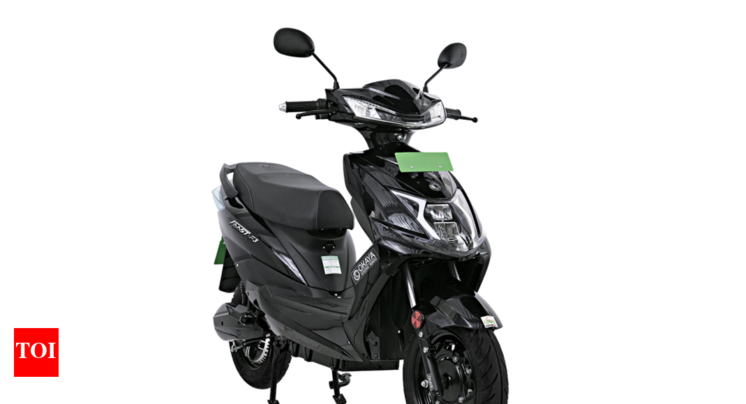 Okaya Faast F3 electric scooter launched at Rs 1 lakh: Claims 125 km ...