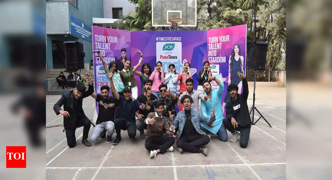 Students put their best foot forward at Fresh Face auditions - Times of ...