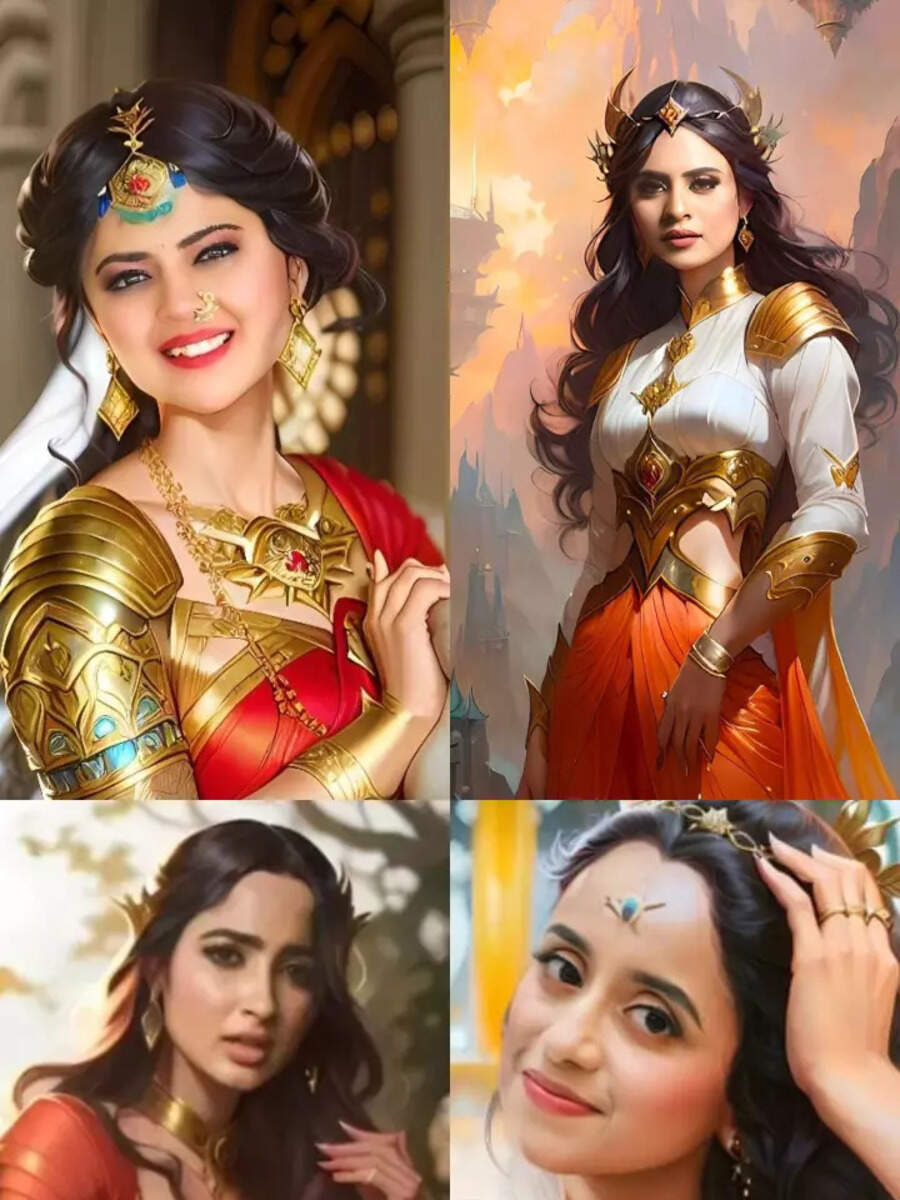 Here is how the Kannada actresses' AI avatar look like | Times of India