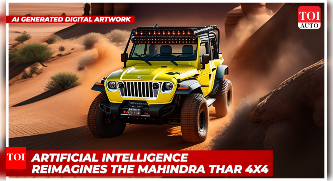 AI reimagines Mahindra Thar 4x4: Good enough to take you to the end of ...