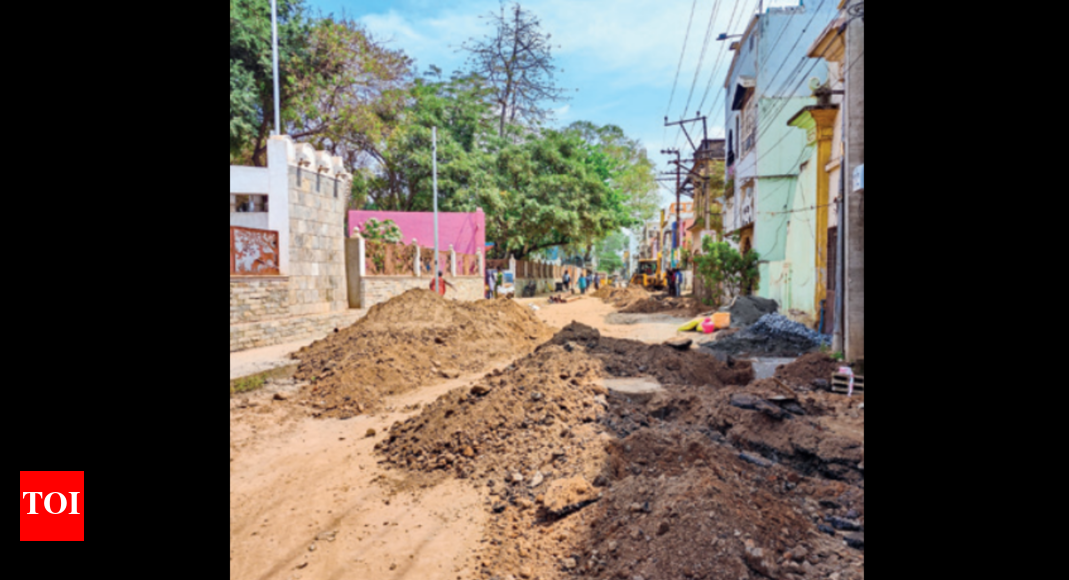 Ugd: As Ugd Work Drags On, Miseries Continue | Trichy News - Times of India