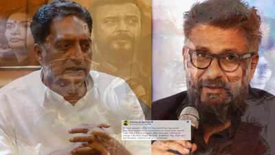 ‘The Kashmir Files’ director Vivek Agnihotri calls Prakash Raj ‘Andhkaar Raj’ after the actor ...