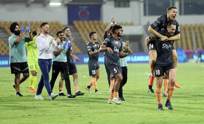 Mumbai City win ISL Shield in style | Goa News - Times of India