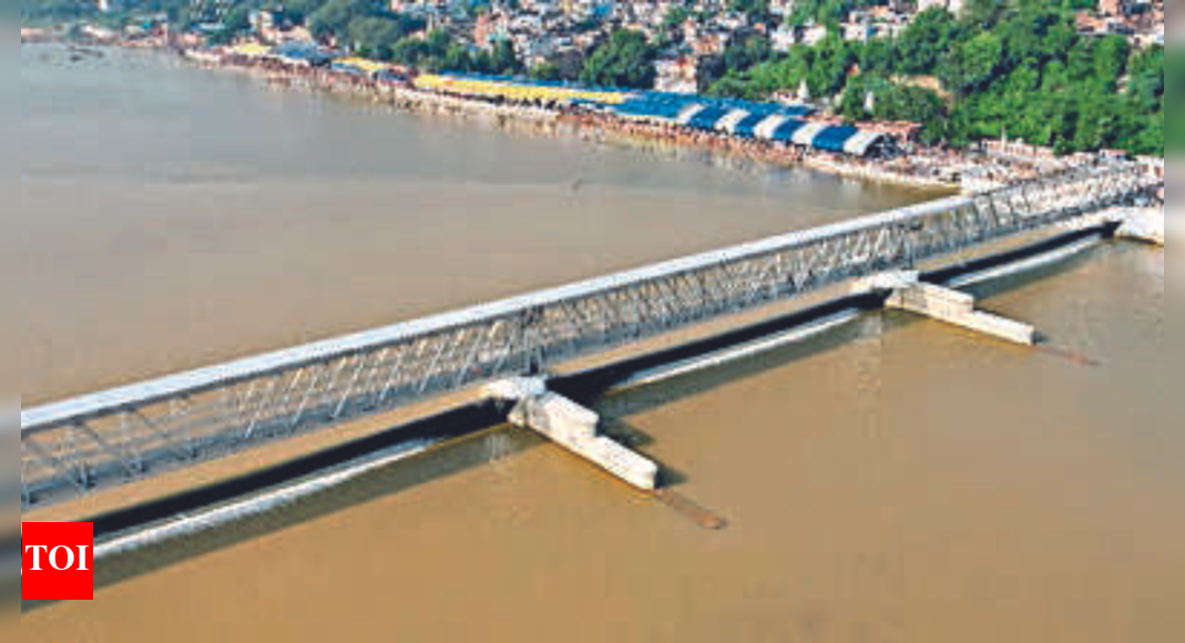 Gaya Ji rubber dam cleaning from today | Patna News - Times of India