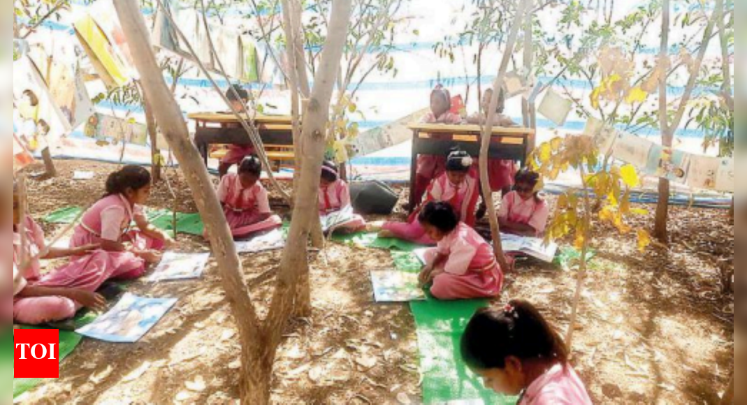 Jalna ZP school teacher puts books within reach of students in ...