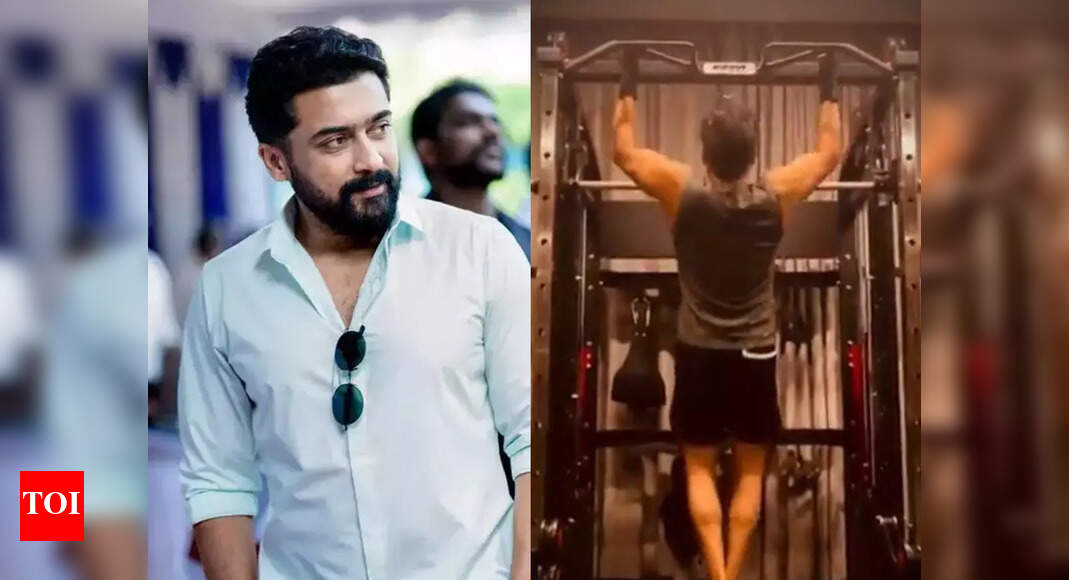 Suriya's latest workout video will give you major fitspiration | Tamil ...
