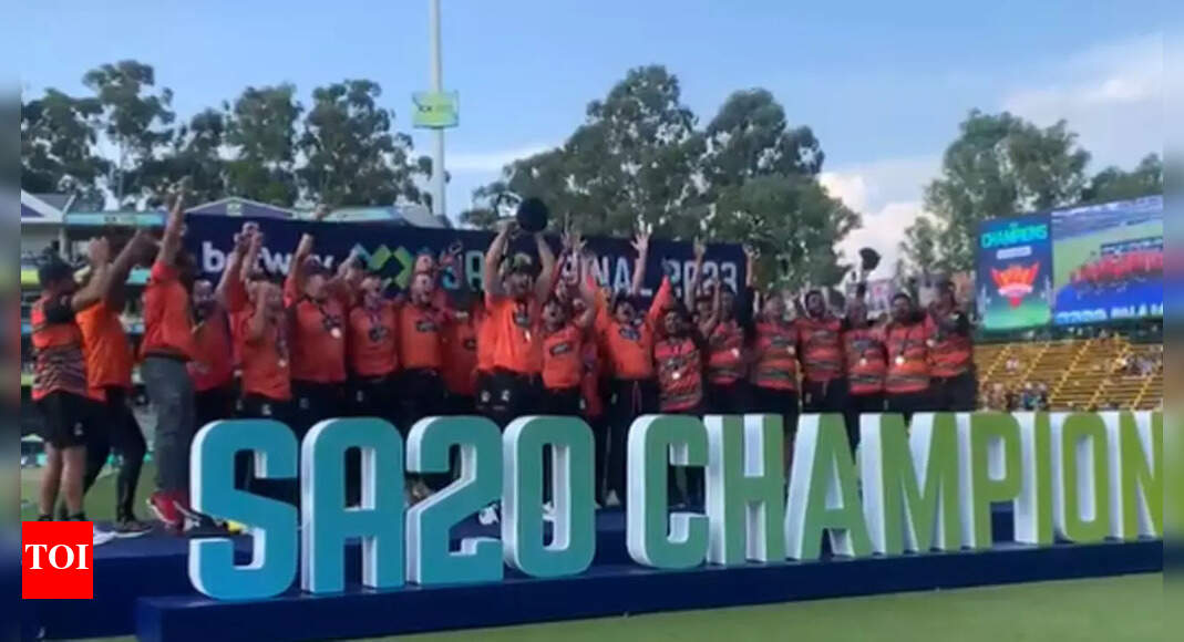 Adam Rossington stars as Sunrisers win first SA20 tournament | Cricket ...