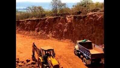 Live explosive sticks, excavators seized | Goa News - Times of India