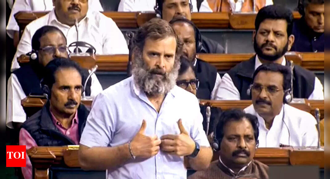 Rahul Gandhi: Expunged remarks of netas show 'authoritarian' face of government: Congress ...